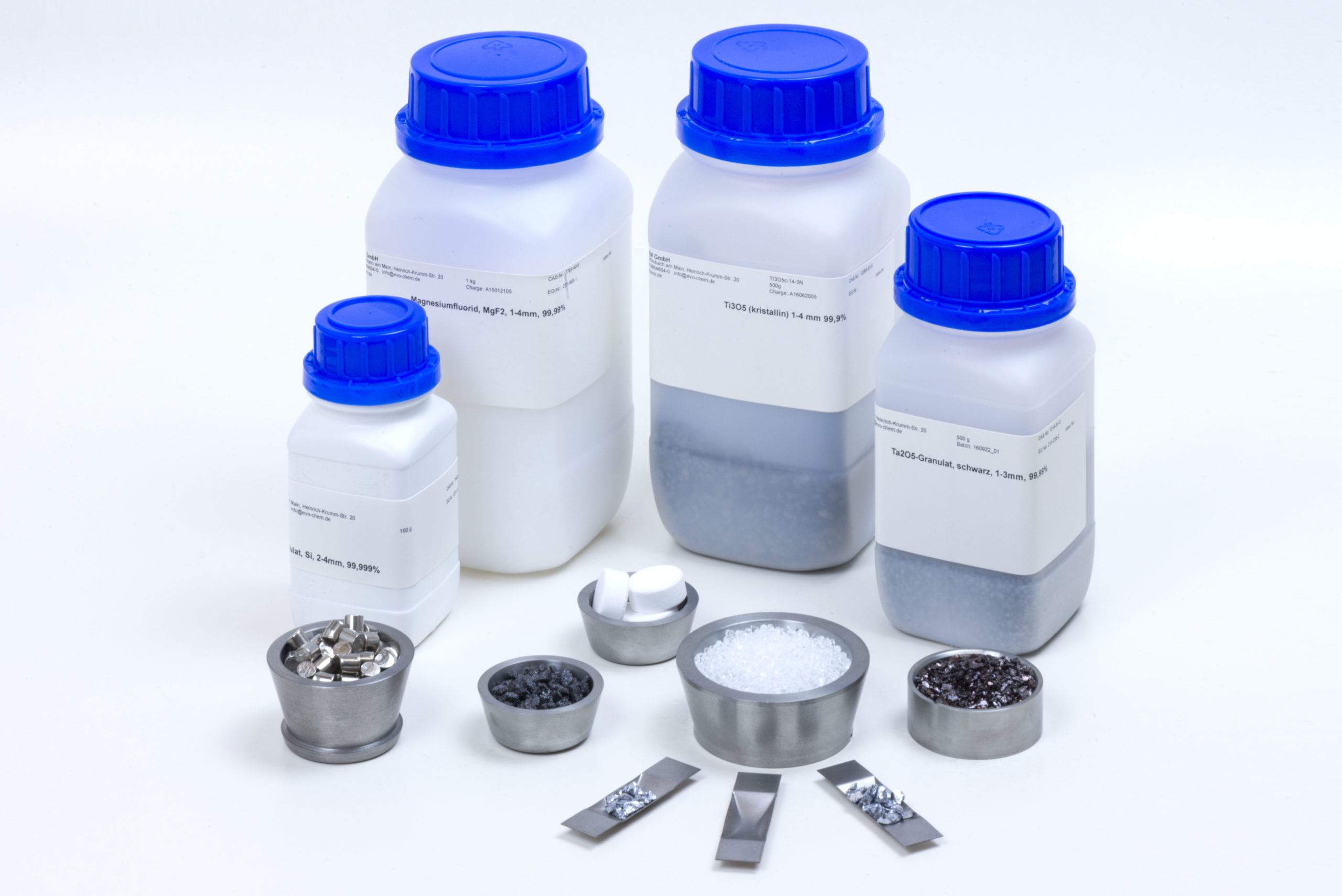 Evaporation Materials for R&D, Evochem